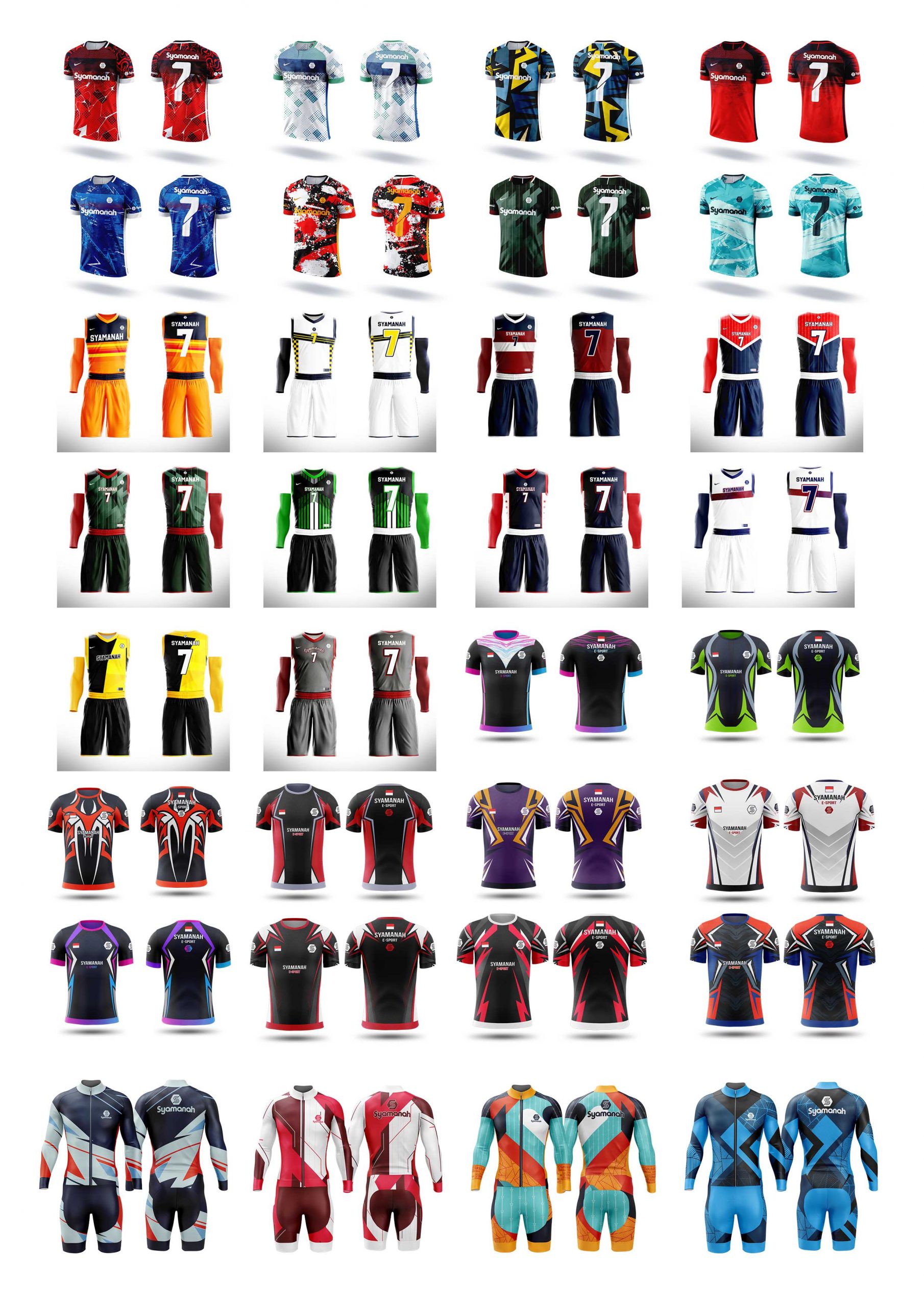 Jersey Syamanah New - Syamanah