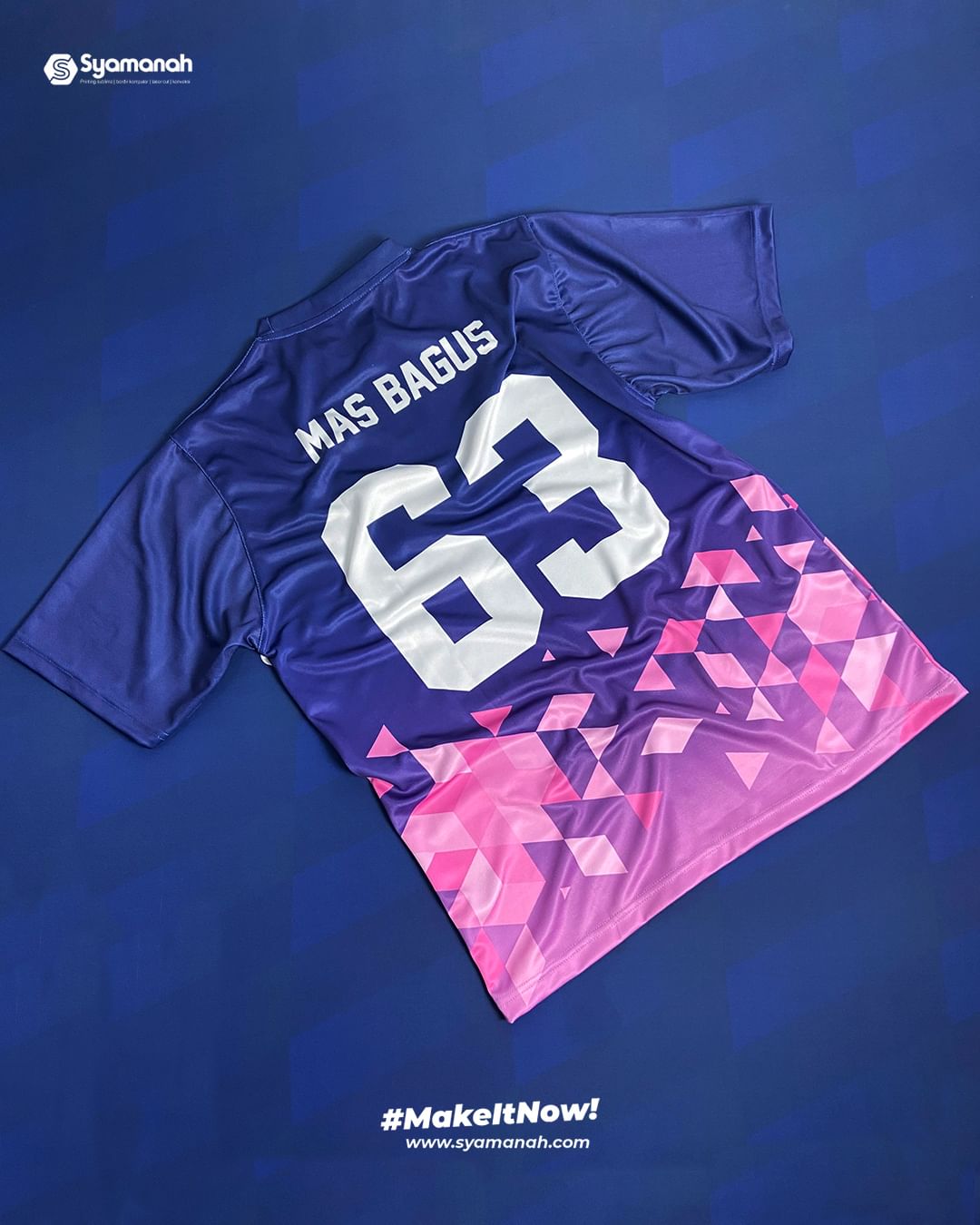 Custom Jersey Syamanah - Permalink All Jersey - Syamanah